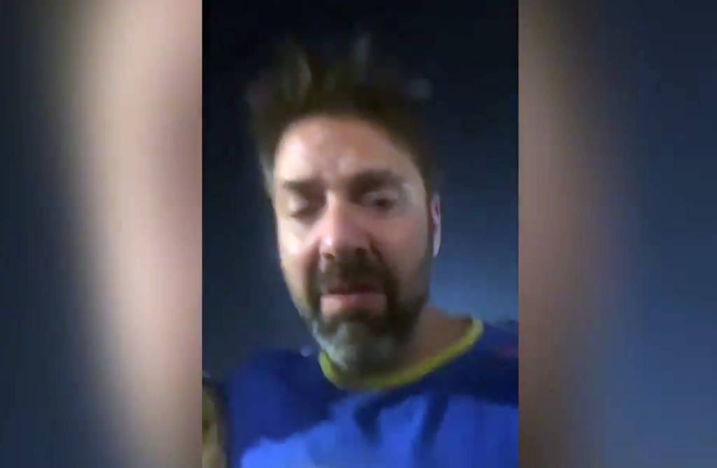 Comediante, Fábio Rabin chora e desabafa após ser preso durante jogo do ...