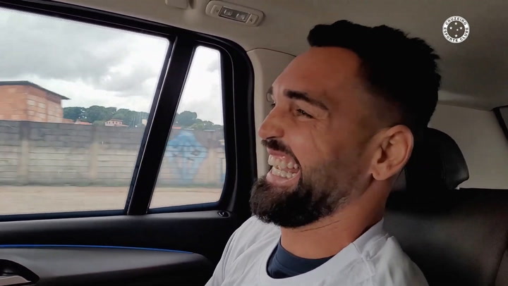 Gilberto chega em BH e já realiza primeiras atividades no Cruzeiro ...