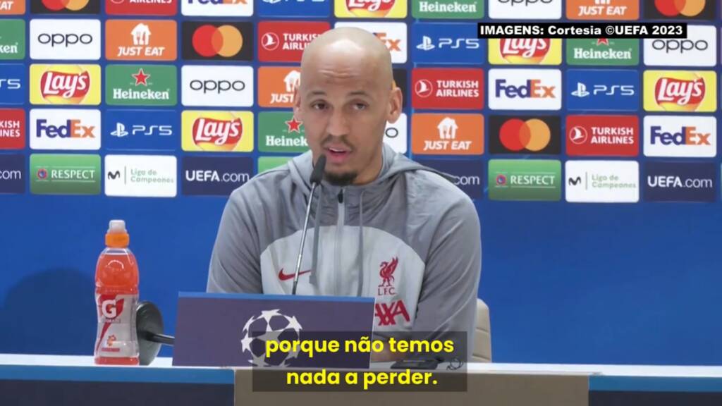 Fabinho aposta no favoritismo do Real Madrid para manter mentalidade ...
