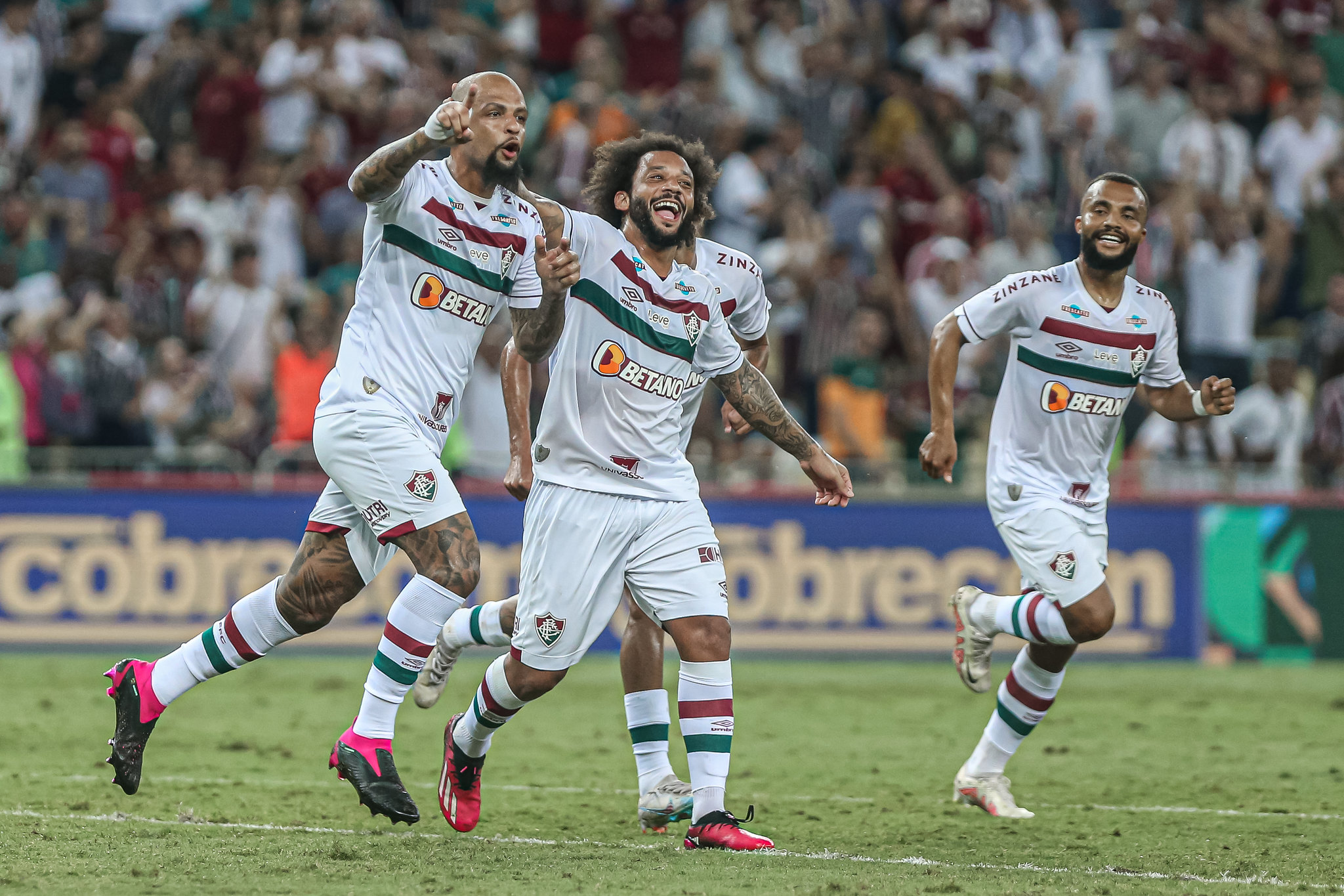 Felipe Melo provoca Flamengo ao comemorar primeiro gol pelo Fluminense - Gazeta Esportiva