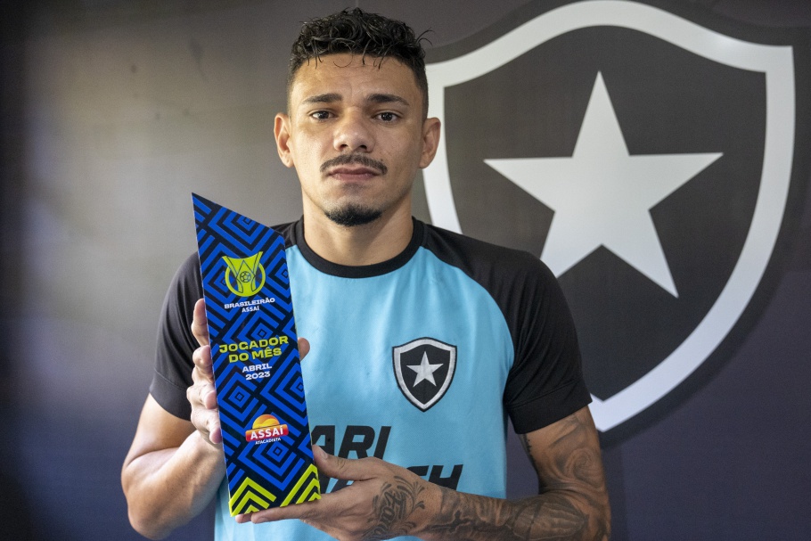 Tiquinho Soares, do Botafogo, é eleito melhor jogador do Brasileirão no ...
