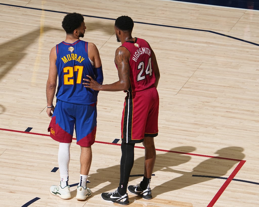 Neymar visita Jimmy Butler em Miami às vésperas da NBA Finals