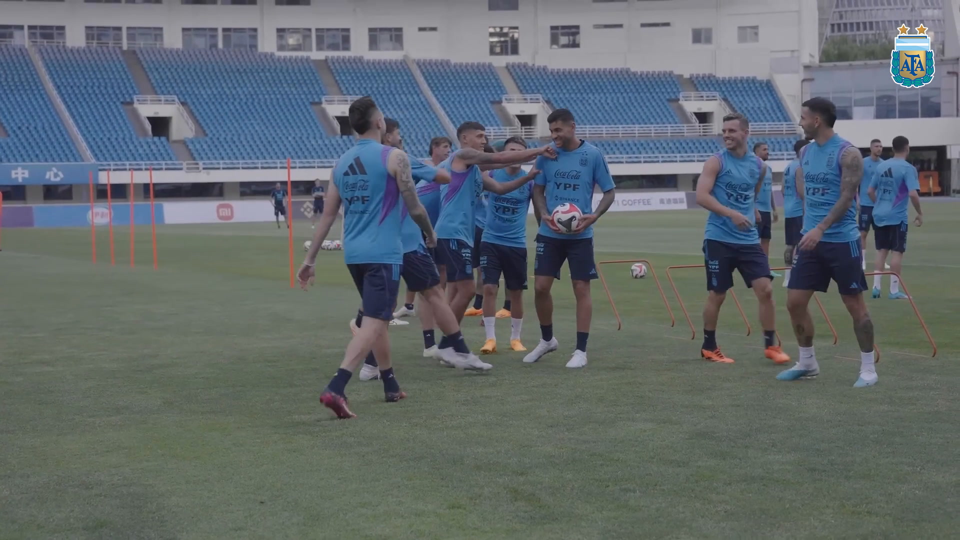 Argentina segue preparação em Pequim para amistoso contra a Austrália ...