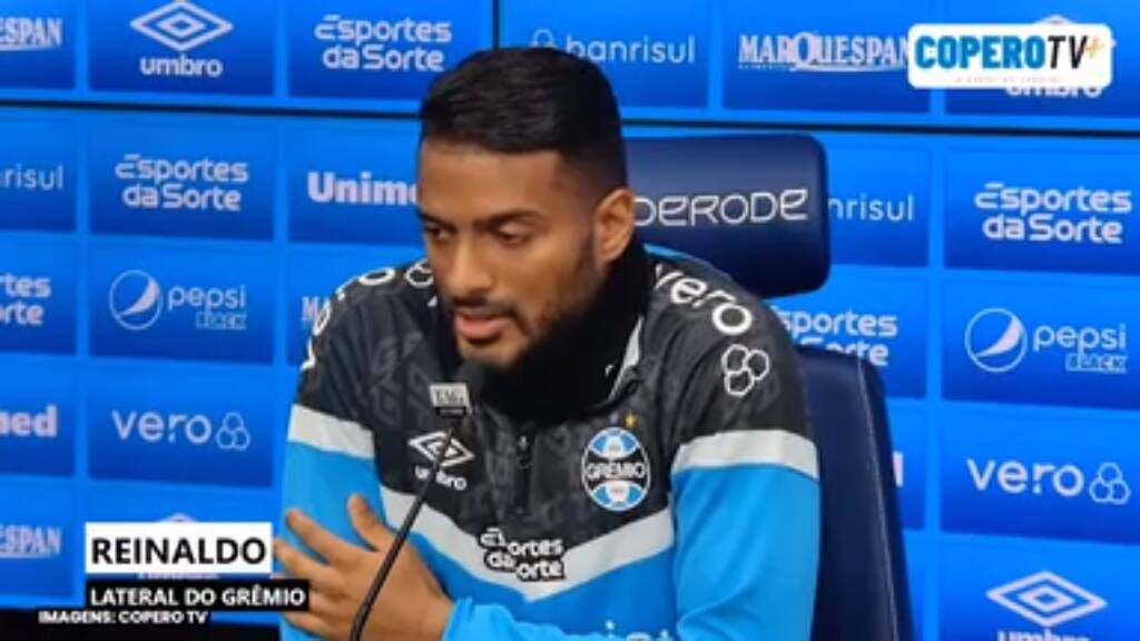 Reinaldo destaca bom ambiente no Grêmio e projeta jogo com América ...