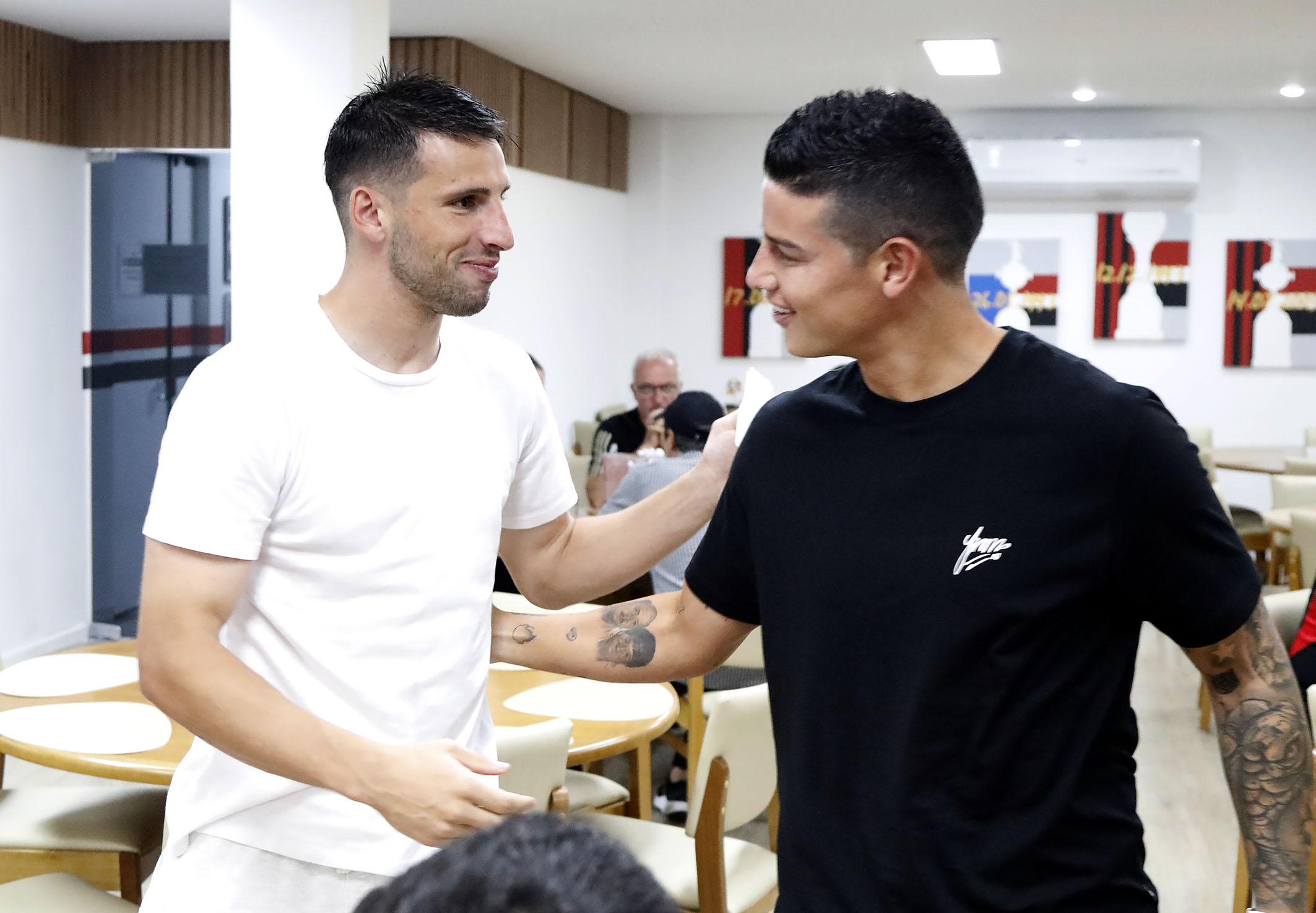 James Rodríguez elogia elenco do São Paulo e projeta parceria com ...