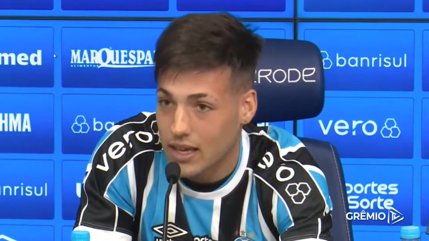 Lucas Besozzi fala em salto na carreira e adaptação no Grêmio - Gazeta ...