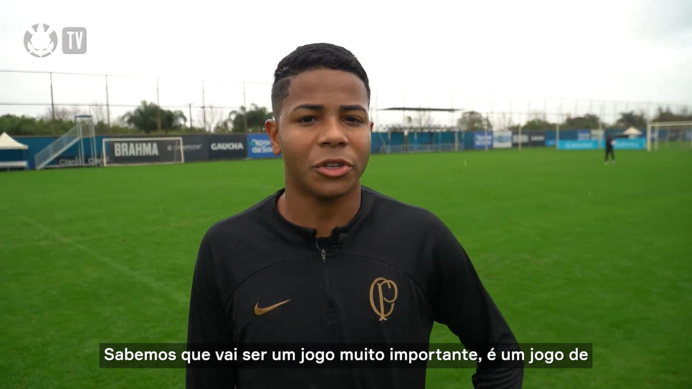 Wesley diz que Corinthians pretende "ir pra cima" contra o Newell's na ...