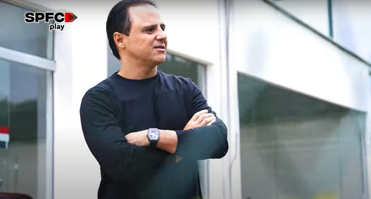 São-paulino, Felipe Massa visita CT da Barra Funda nesta terça