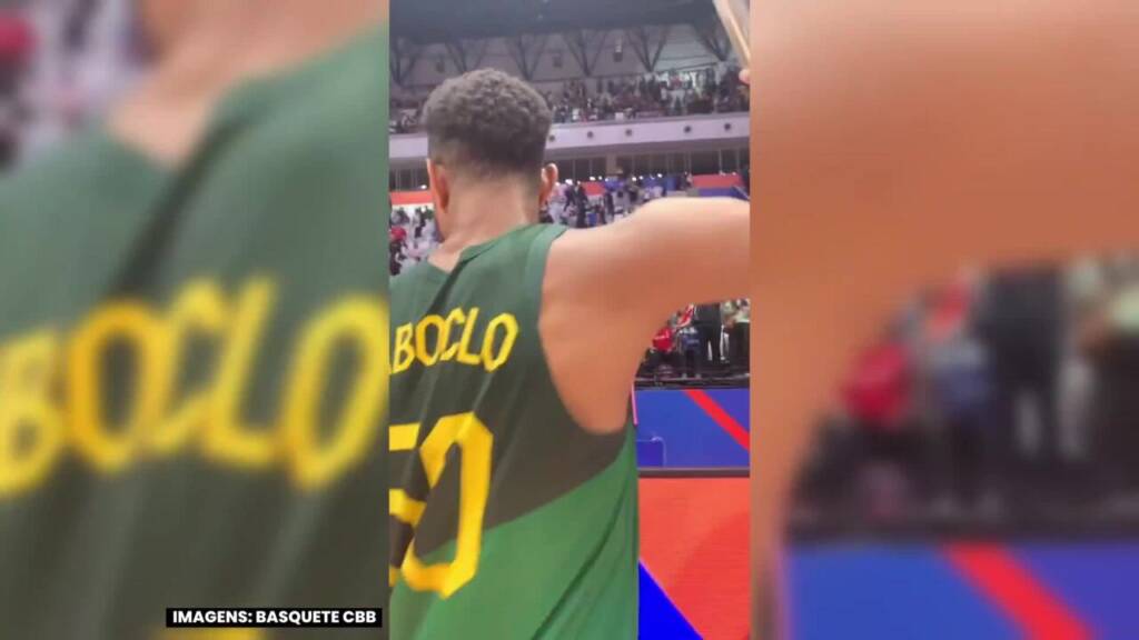MVP! Bruno Caboclo celebra vitória brasileira no Mundial de basquete ...