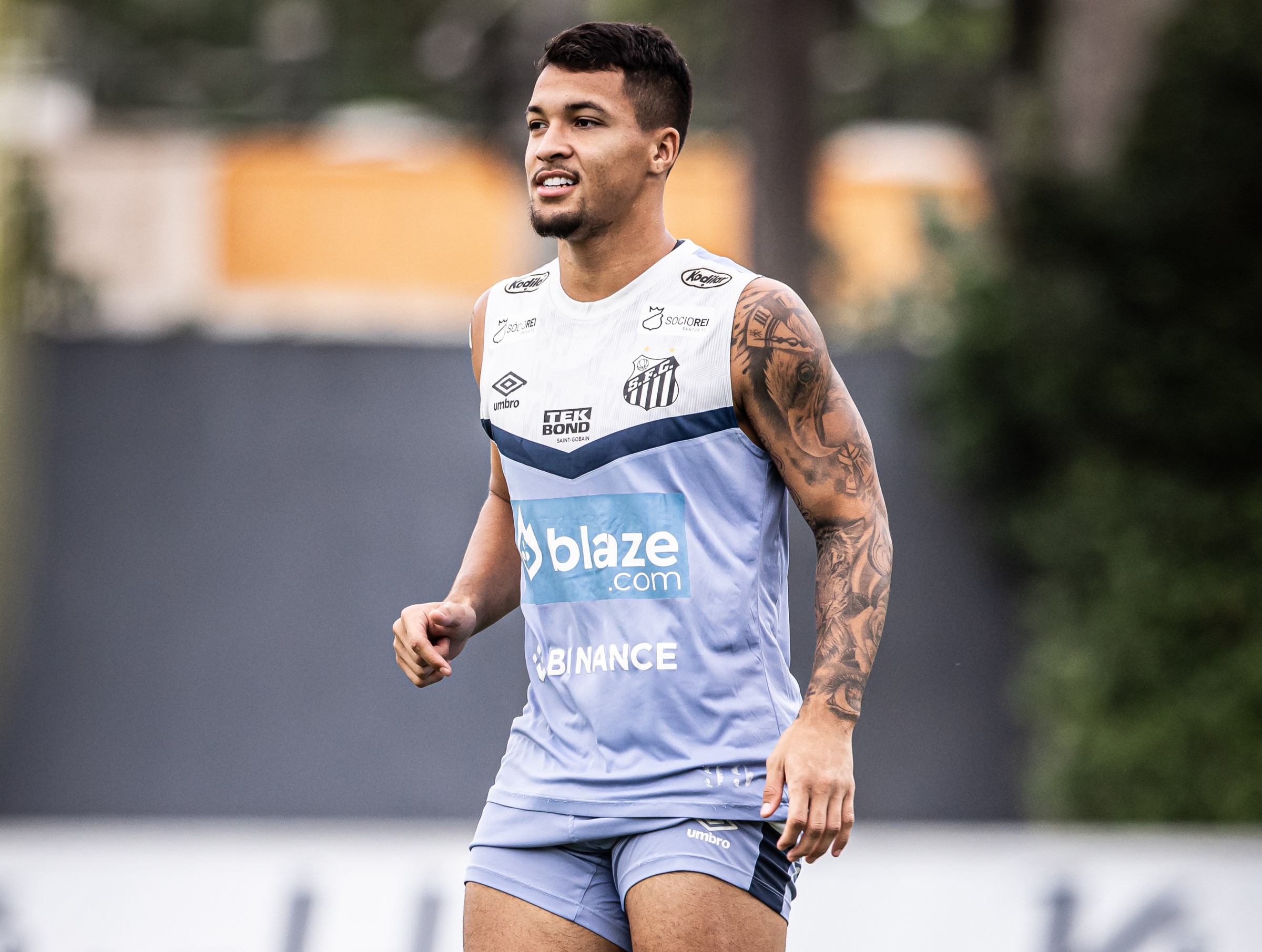 Marcos Leonardo se apresenta no Santos após defender Seleção Olímpica e ...