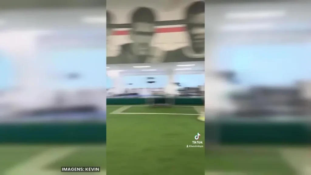 Cesta de carretilha! Kevin, cria da base do Palmeiras, mostra ...