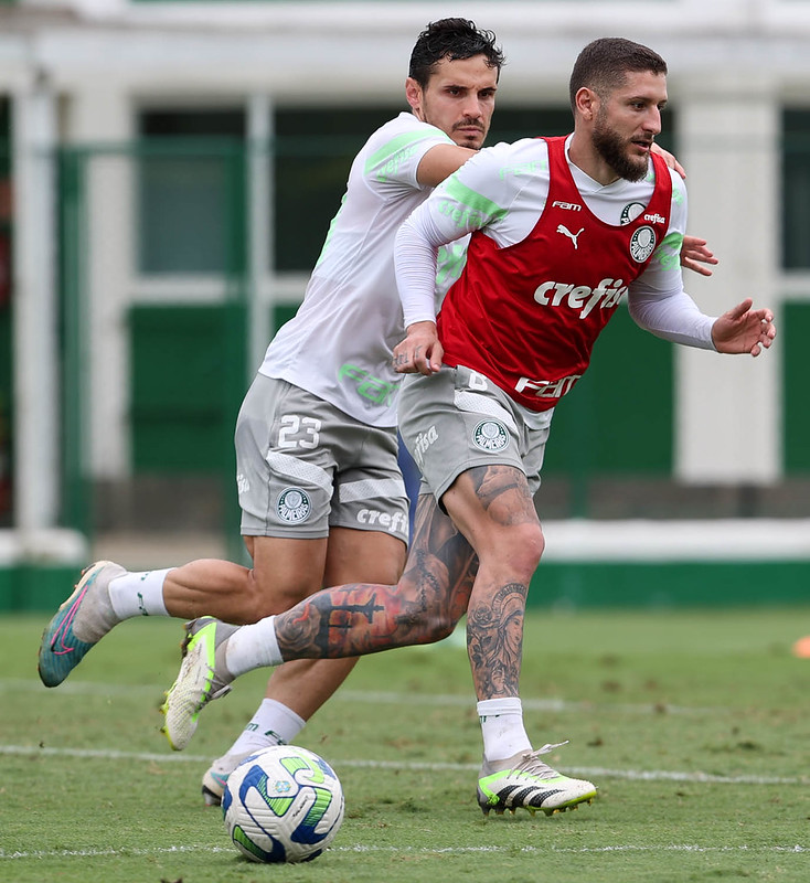 Veja fotos do treino do Palmeiras desta quinta-feira - Gazeta Esportiva