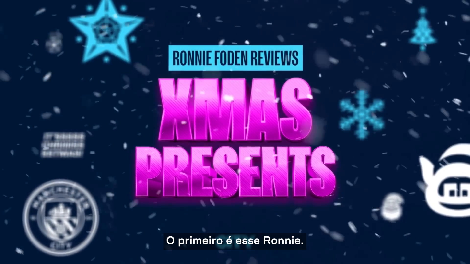 Ronnie Foden reage aos presentes de Natal; assista ao vídeo - Gazeta ...
